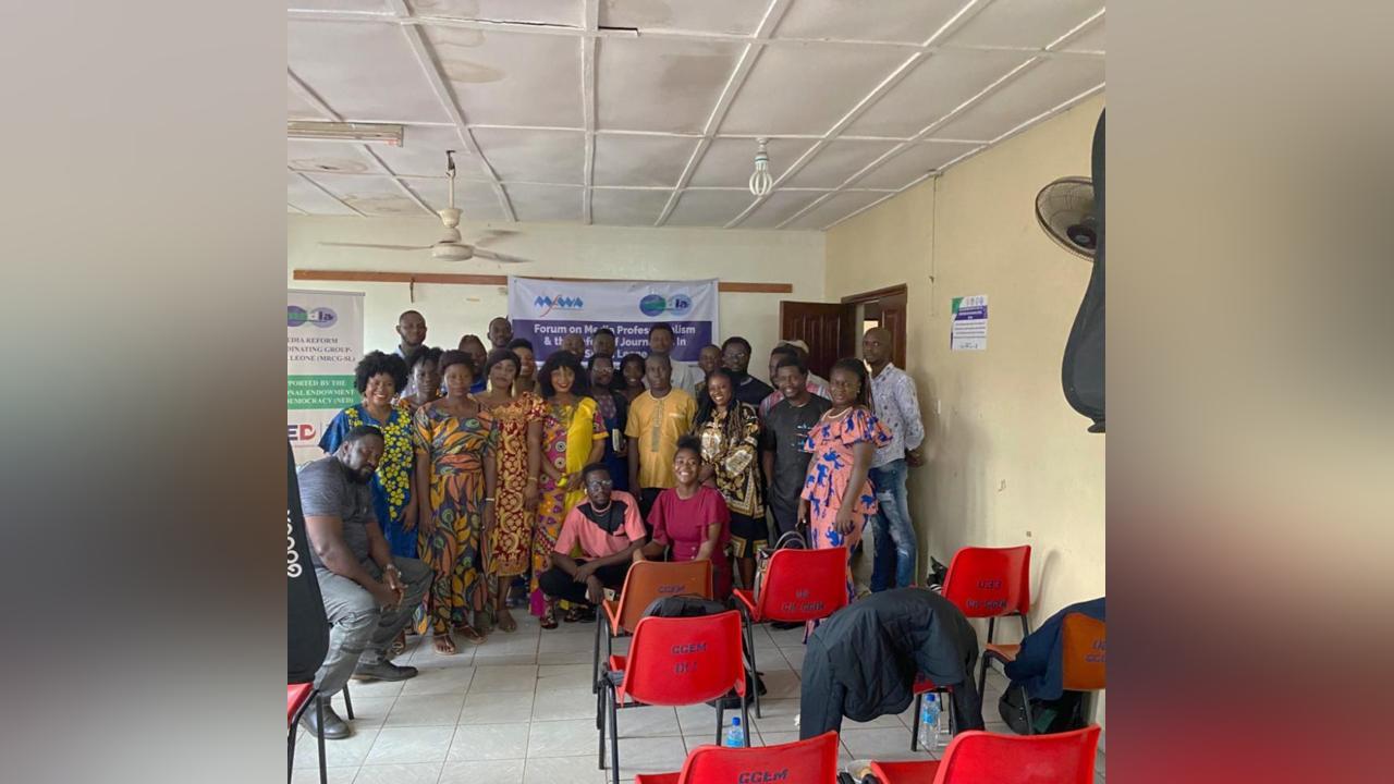 MRCG Schools Journalists on Media Professionalism & the Safety of ...