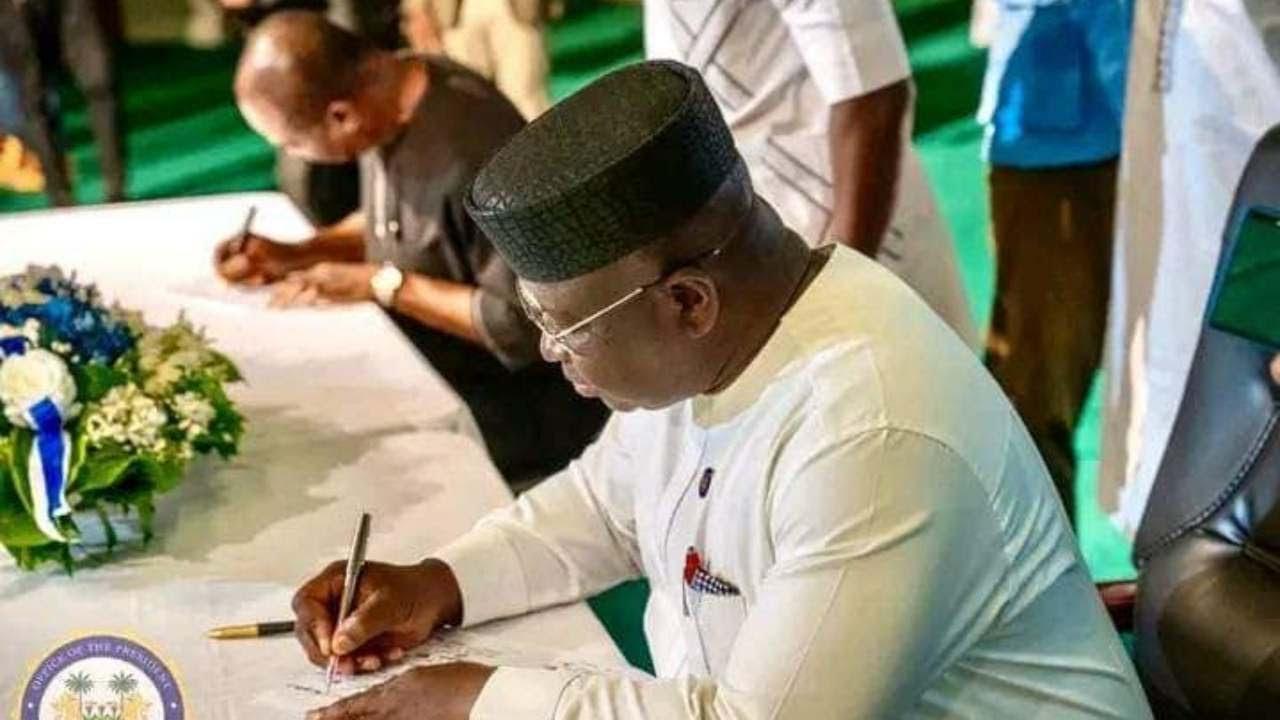 The Essense Of Signing The Commonwealth Pledge - Sierra Leone