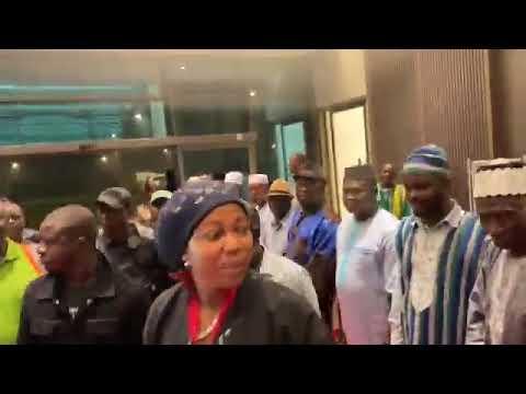 Amidst Heavy Downpour Of Rain, President Bio And First Lady Fatima ...