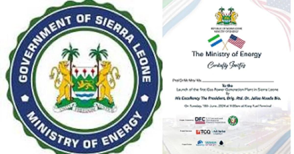 Ministry of Energy Set to Launch The First Gas Power Generation Plant ...