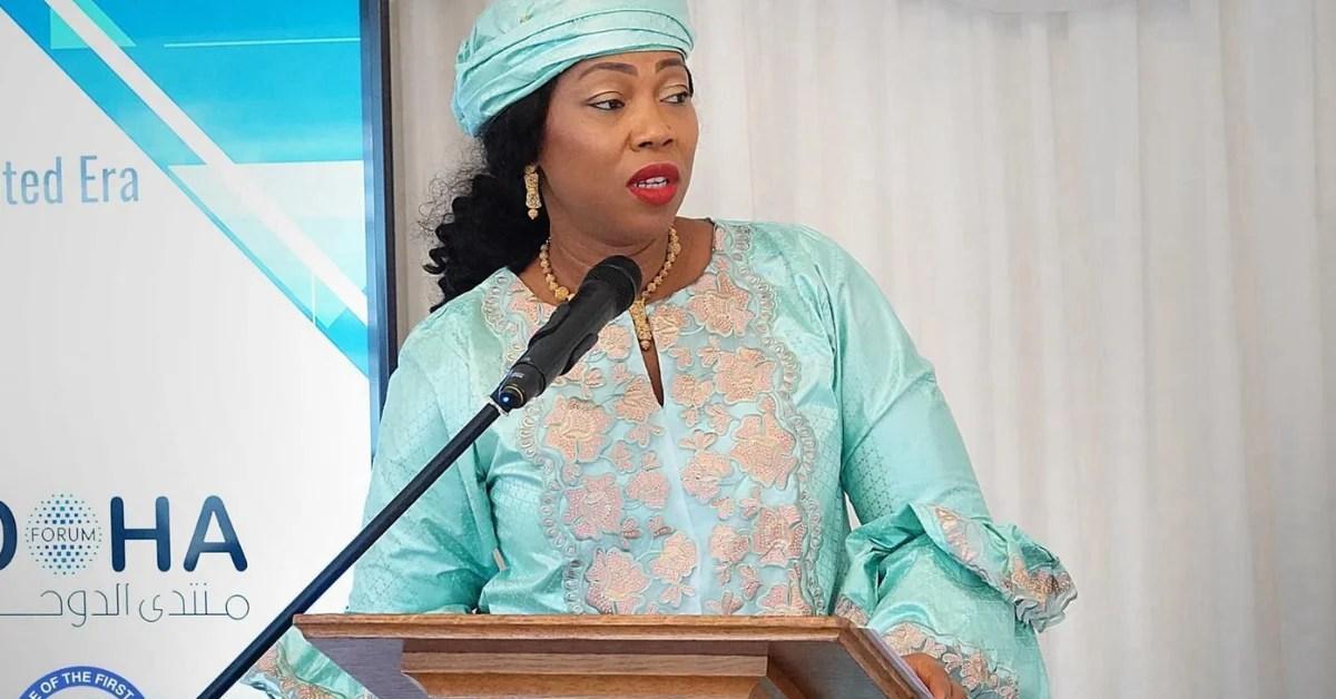 First Lady Dr. Fatima Bio Delivers Key Address at World Humanitarian ...