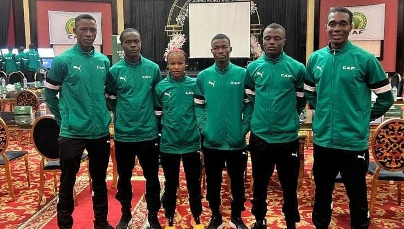 Sierra Leone’s Six New FIFA Badge Referees Complete CAF Course in Cairo ...