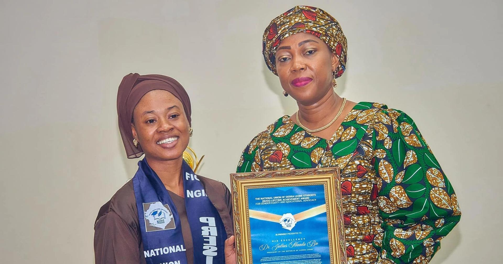 Fatima Bio Celebrates Historic Coronation of First Female NUSS ...