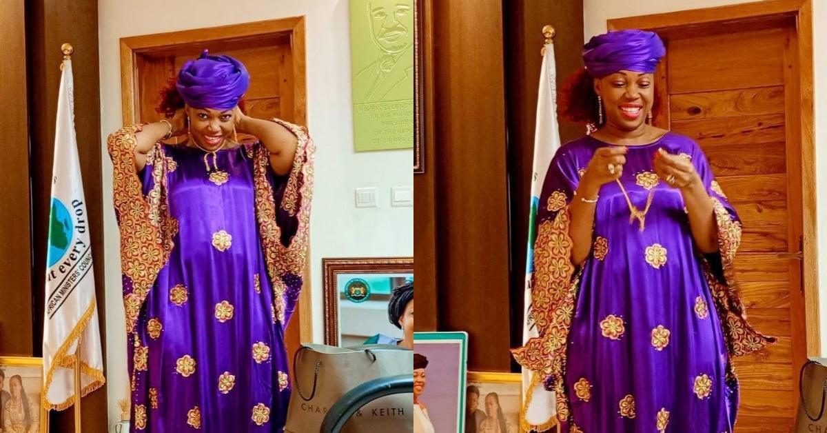 Sylvia Blyden Defends First Lady Fatima Bio’s UK Council Flat - Sierra ...
