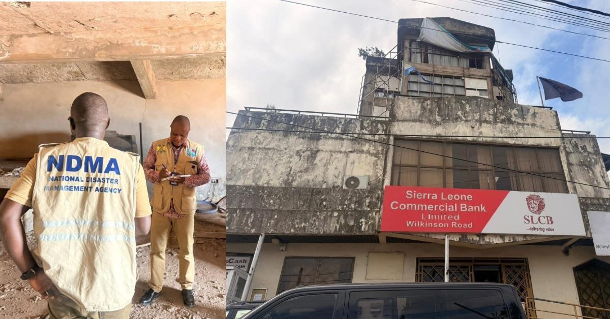 Sierra Leone Bank Building at Risk of Collapse - Sierra Leone