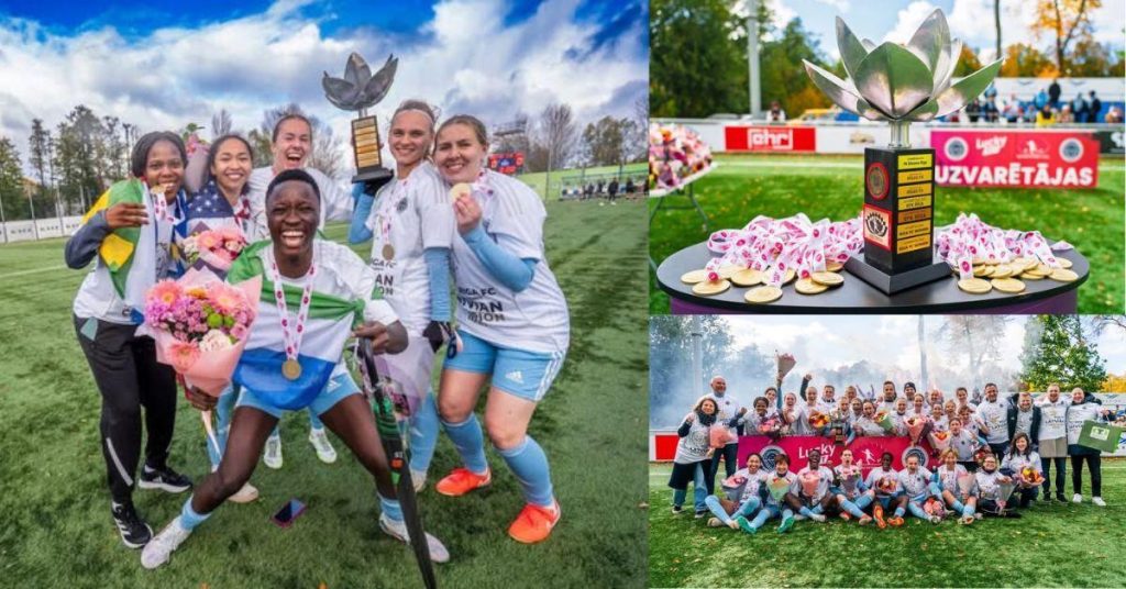 Kumba Brima Wins Championship with Riga FC in Latvia - Sierra Leone
