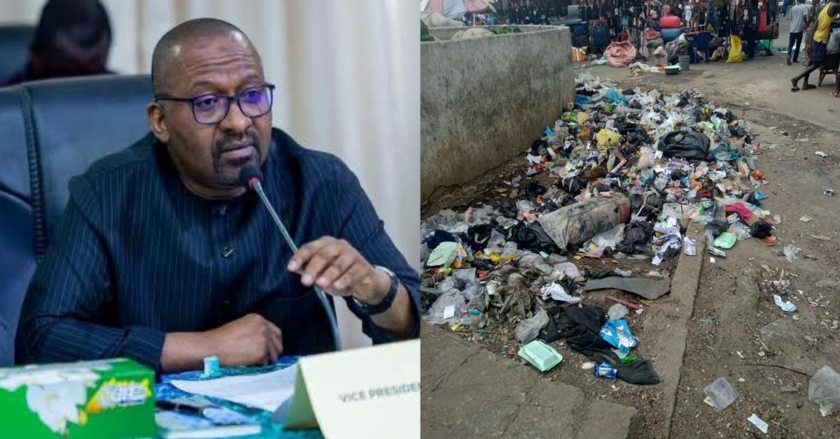 VP Juldeh Jalloh Warns Against Indiscriminate Waste Dumping in Freetown ...