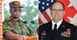 President Bio Honors U.S. Major General Paul Rogers - Sierra Leone