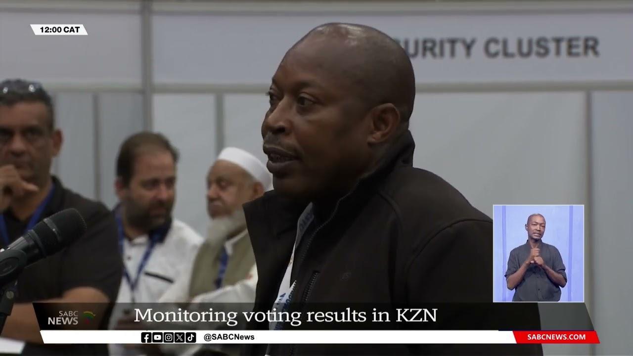 2024 Elections | IEC in KZN briefs the media as vote counting continues ...