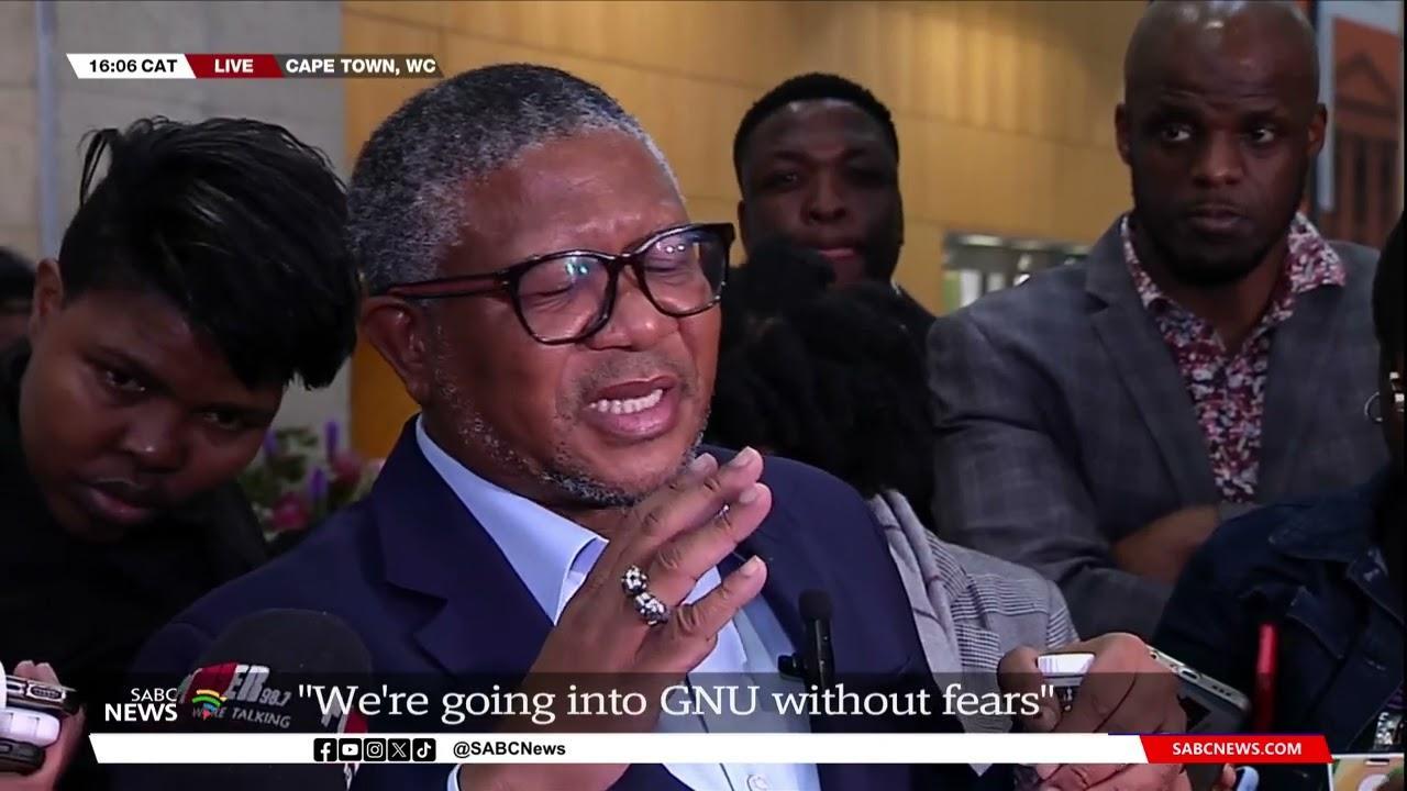 7th Parliament | ANC will work with GNU supporters: Fikile Mbalula - South Africa