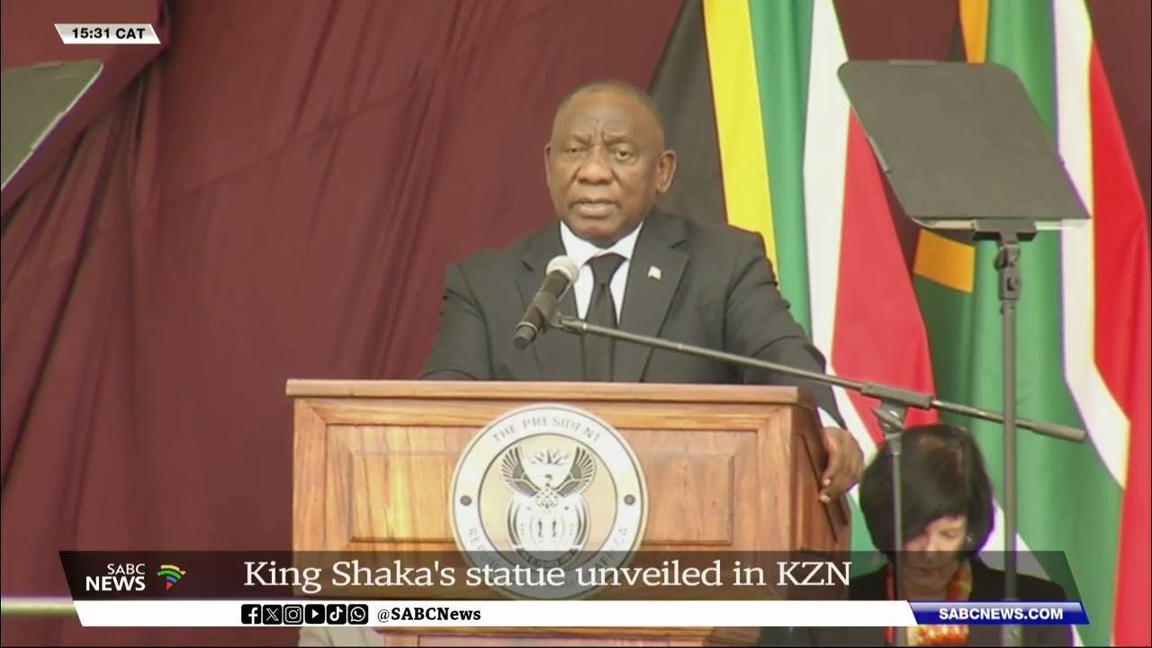 King Shaka's statue unveiled in KwaZulu-Natal - South Africa