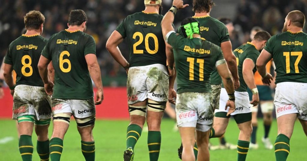 Springboks Start Rugby World Cup Title Defense vs Italy - South Africa