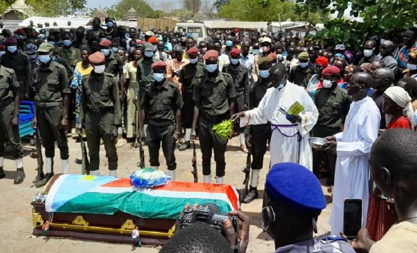 SPLA-IO commander Gen. Gatgach Nhial laid to rest in his hometown ...