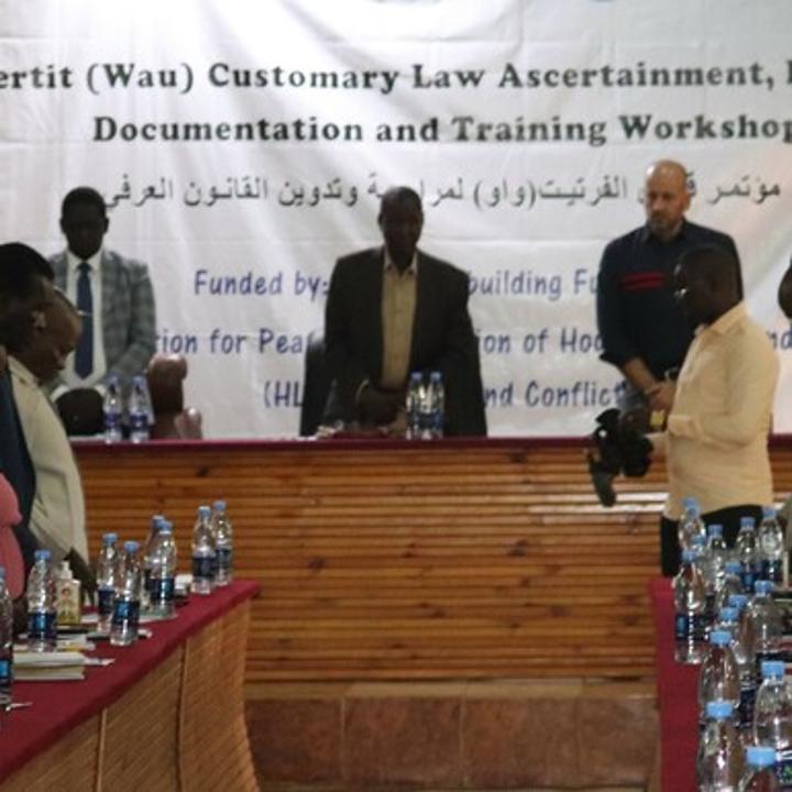 Wau: Fertit community customary law workshop concludes with 12 ...
