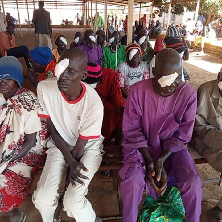 Free eye clinic targets 1,000 cataract patients in Aweil - South Sudan