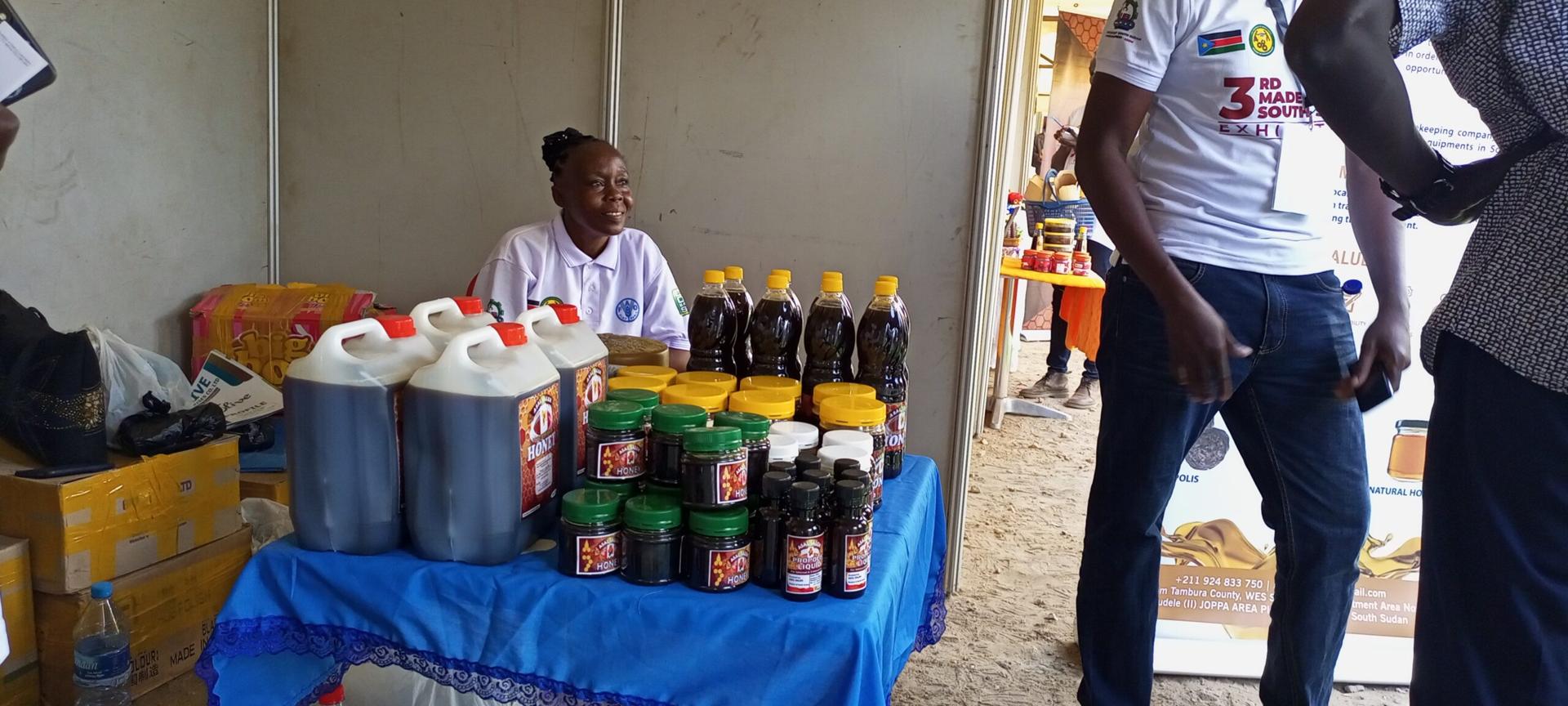 South Sudanese showcase homemade goods - South Sudan