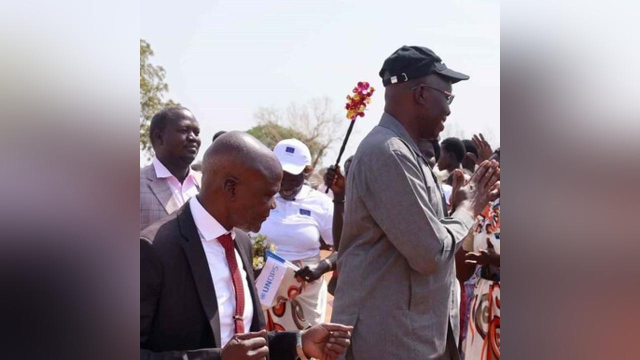 EU, UNOPS handover feeder roads project in Kuajok - South Sudan