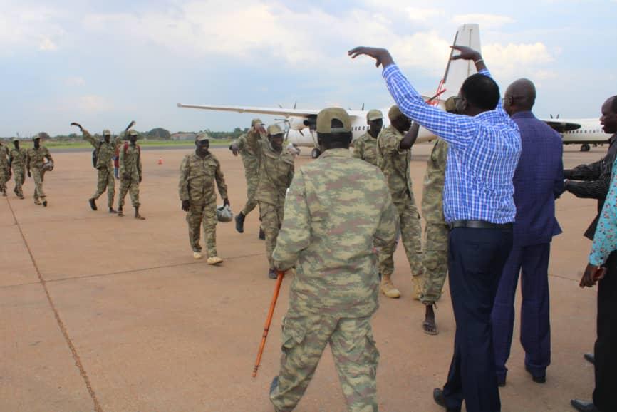 Gen. Olony security team arrives in Juba - South Sudan