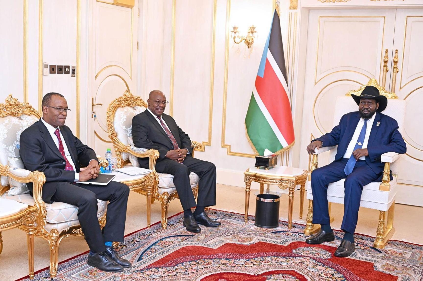 Kiir, R-JMEC’s Gituai meet on peace implementation - South Sudan