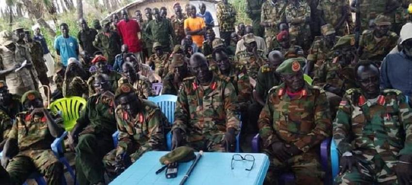 SPLA-IO establishes new cantonment site in southern Unity - South Sudan