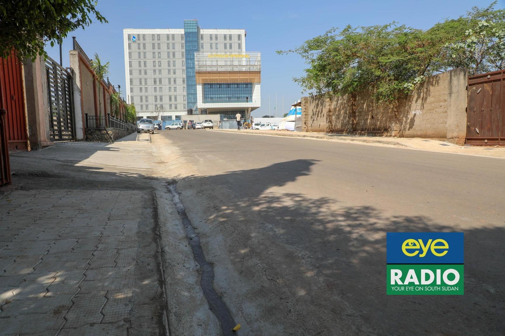 NilePet inaugurates one-kilometer road in Juba - South Sudan