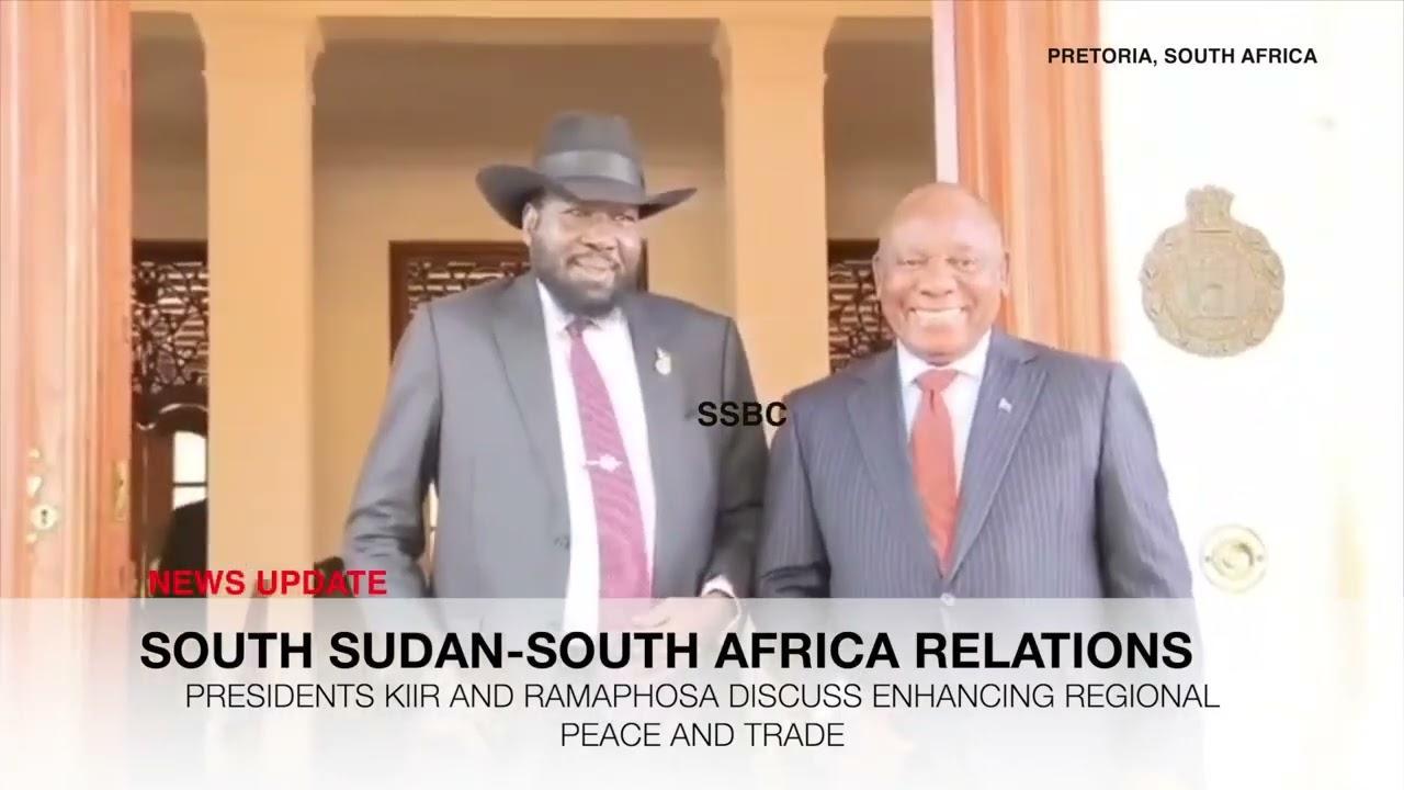 PRESIDENT KIIR HOLDS BILATERAL TALKS WITH PRESIDENT RAMAPHOSA - South Sudan