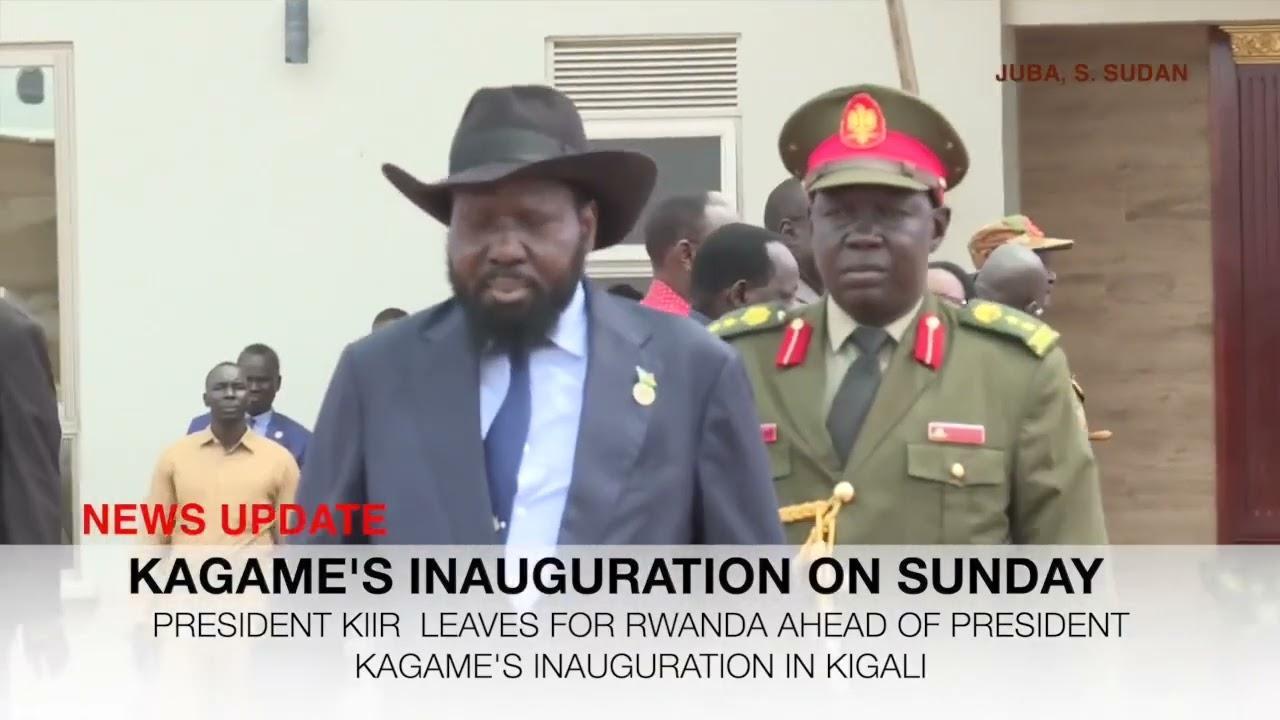 PRESIDENT KIIR ARRIVES IN RWANDA FOR KAGAME’S INAUGURATION - South Sudan