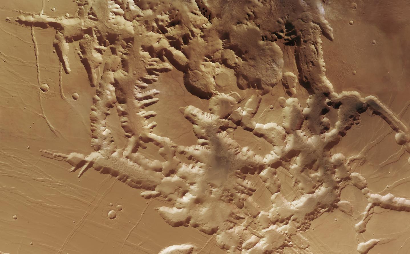 ESA Shares Detailed Photo of Mars’ ‘Labyrinth of Night’ - South Sudan