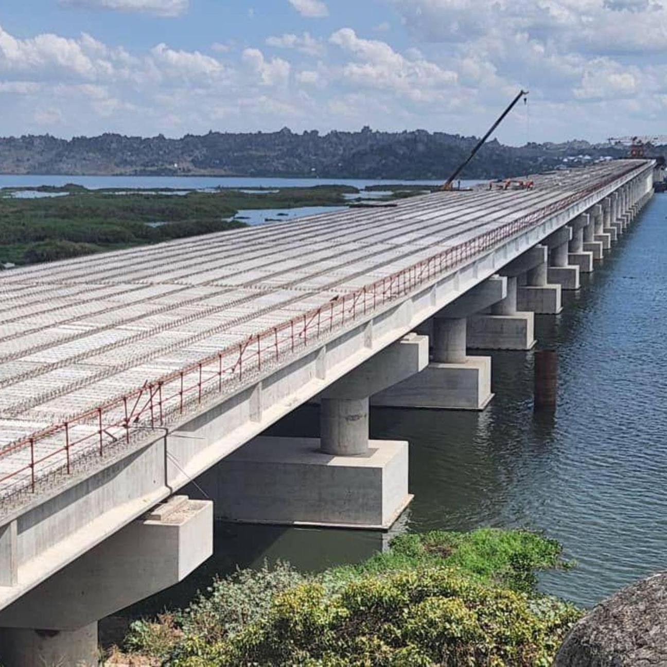 Kigongo- Busisi Bridge on course - Tanzania