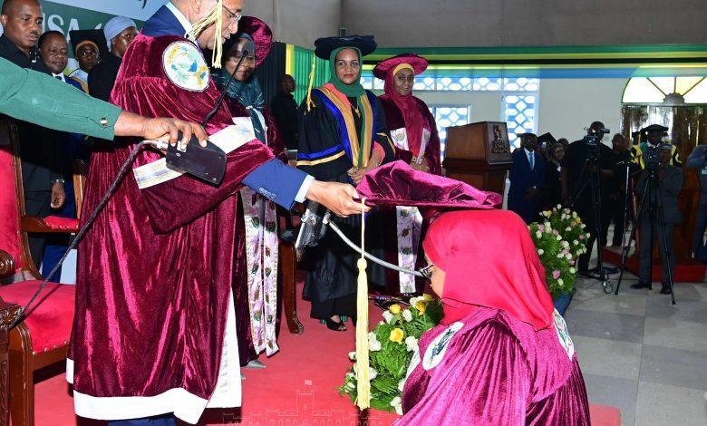 Why SUZA awarded Samia honorary doctorate - Tanzania