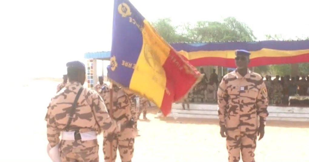 Passation de commandement à la legion de la Gendarmerie - tchad