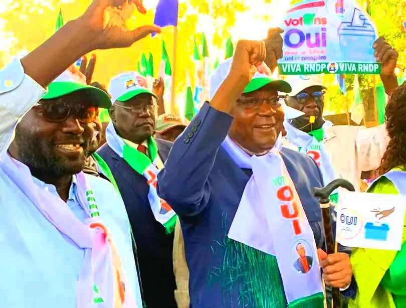 mobilisation pour le "Oui" au Référendum dans le 6ème arrondissement de N'Djamena - tchad