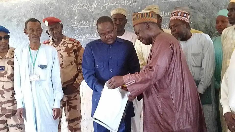 les premières épreuves du baccalauréat 2024 lancées à Am-Timan - tchad