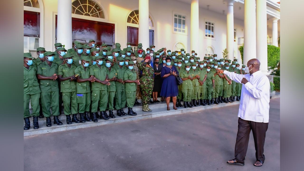 Yoweri K Museveni commissioned the Ntokolo Marine Pier which the UPDF ...
