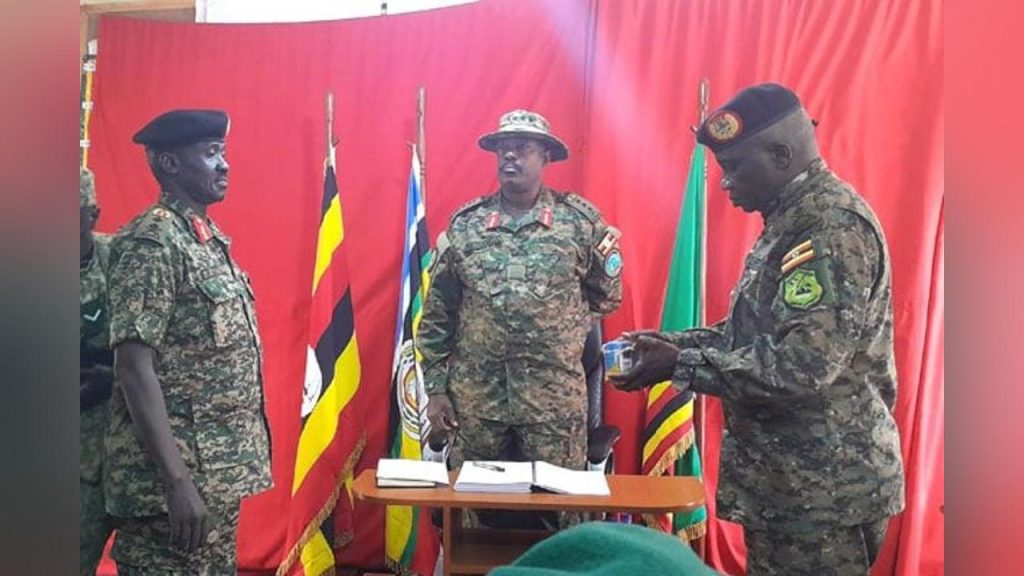 Maj Gen Olum hands over office to Maj Gen Otto - Uganda