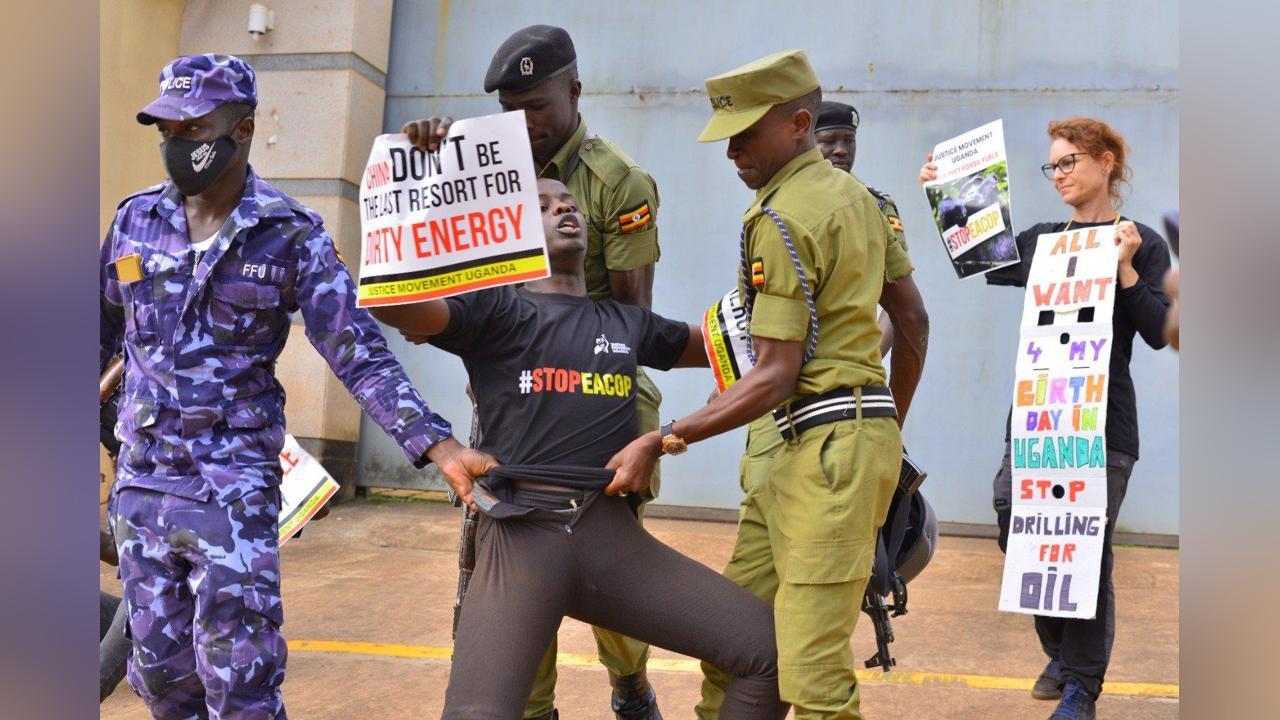Belgian Activist, Ugandan Students Arrested in Anti-Eacop Protest - Uganda