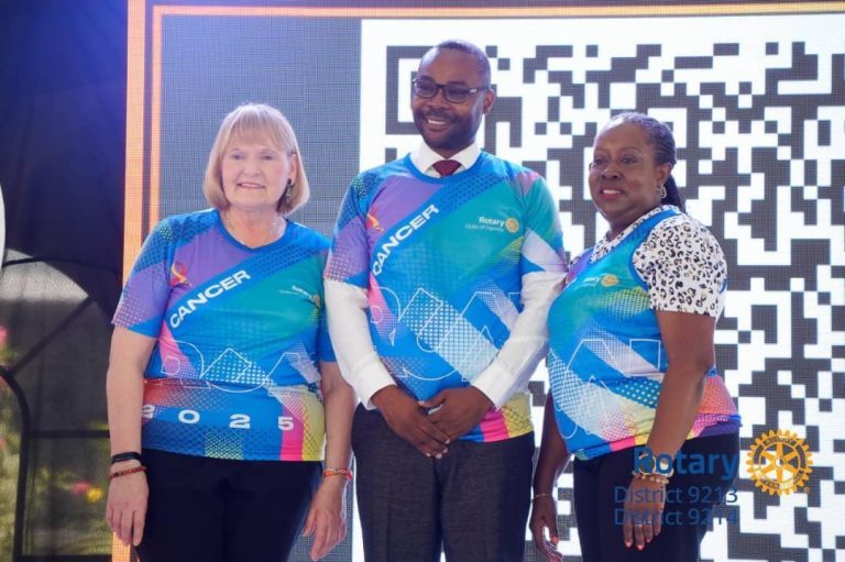 Rotary President Urchick Launches 2025 Cancer Run - Uganda