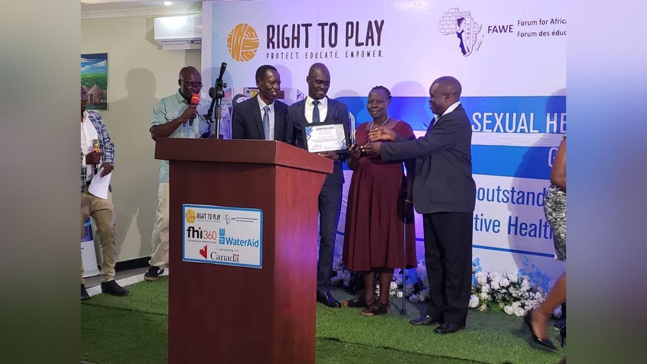 Next Media’S Okudi Wins Two Awards from Wateraid - Uganda
