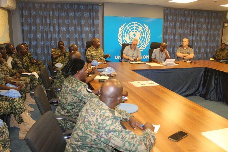 UN Security Officials, Guard Unit Commanders Meet to Discuss Mission ...
