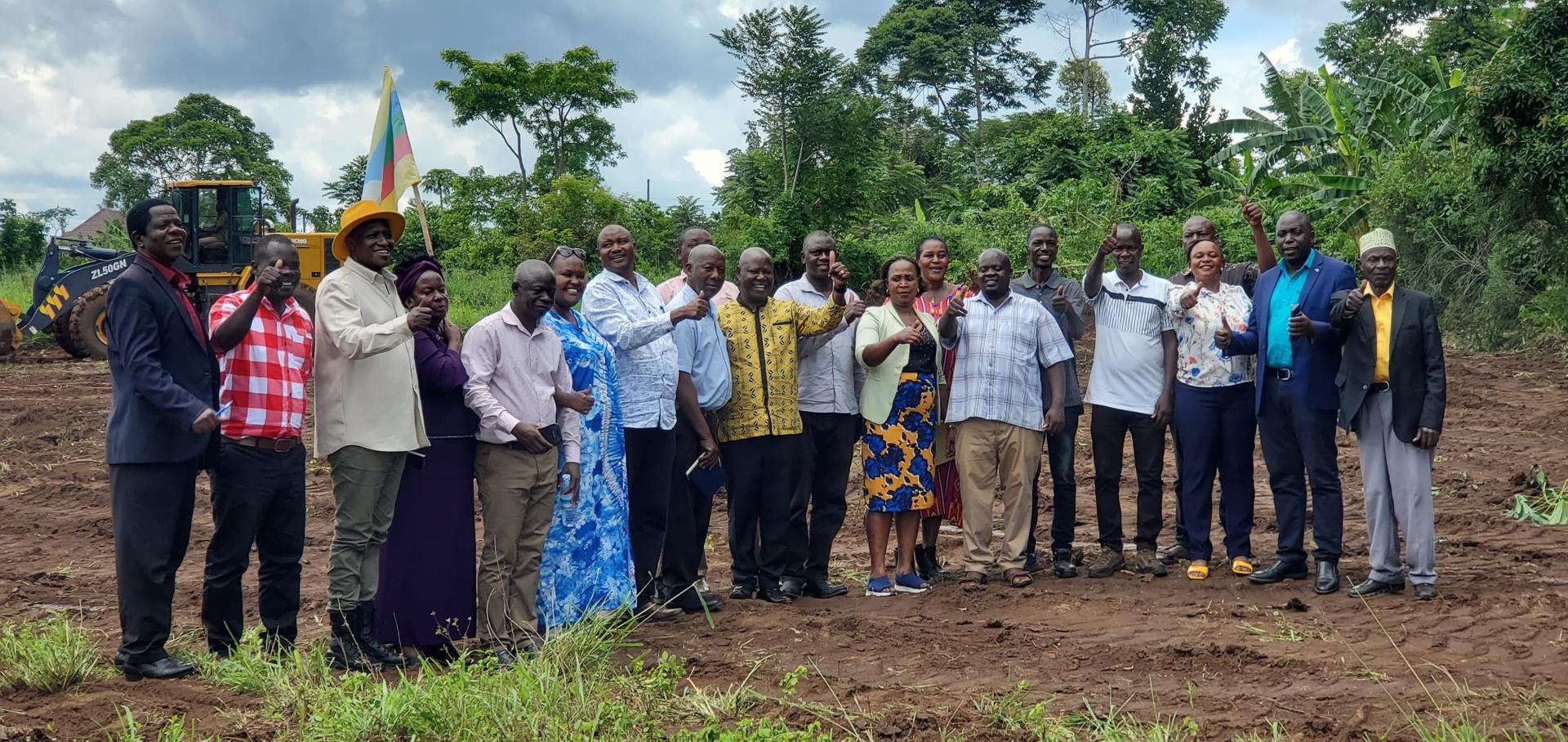 NRM Leaders in Luweero Launch Shs3Bn Office Construction Project - Uganda