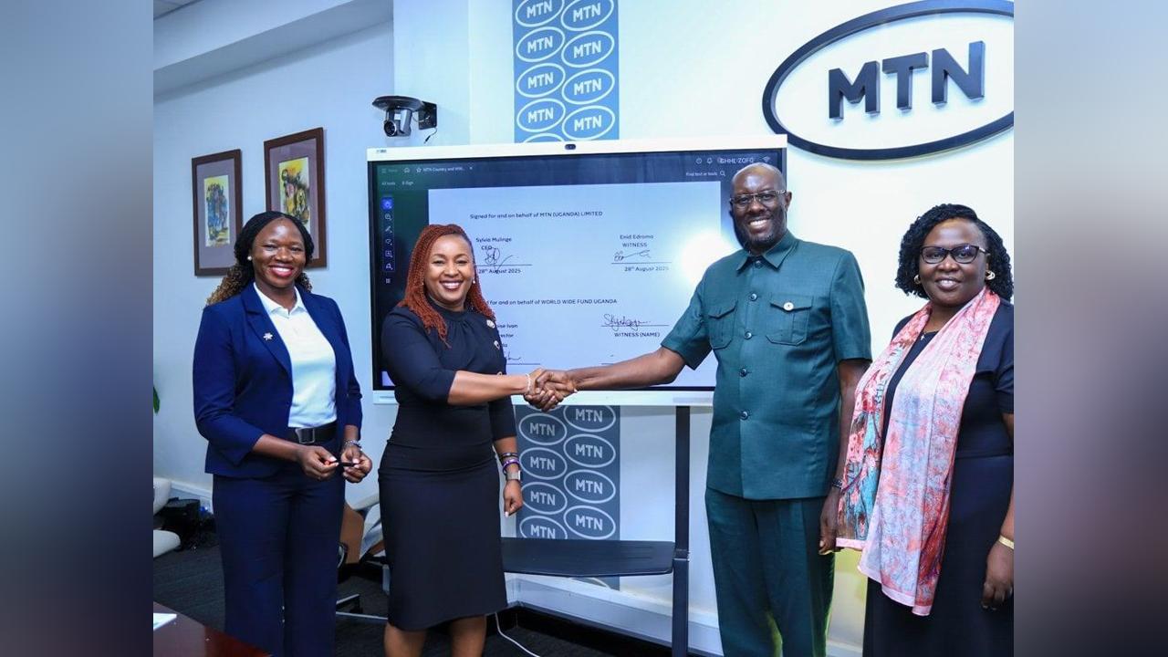 MTN Uganda WWF Launch Pachi Panda Challenge for Youth - Uganda