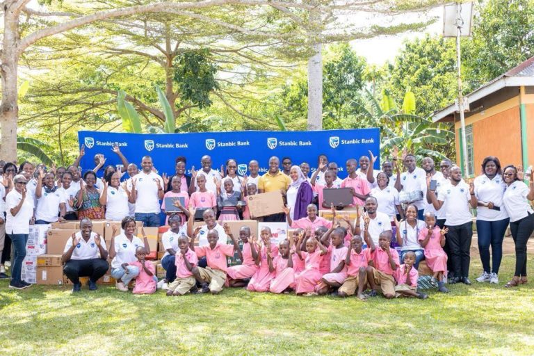 Stanbic Donates to Masaka School for the Deaf - Uganda
