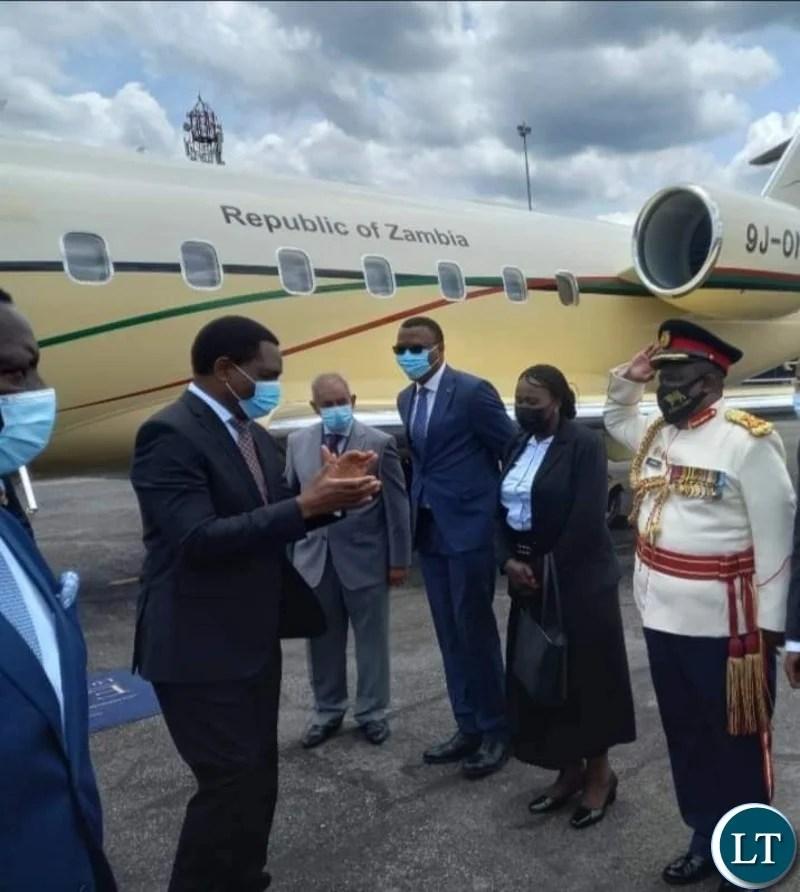 President Hichilema says he is in SA to to accelerate trade and ...