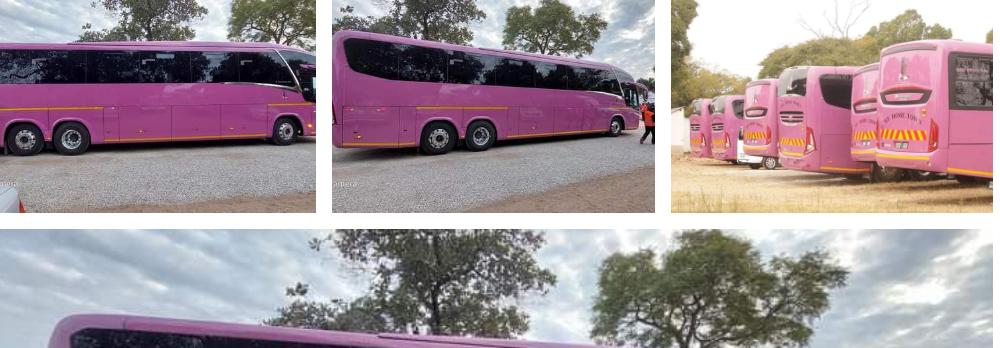 James Ndambo Donates Four Marcopolo Buses - Zambia