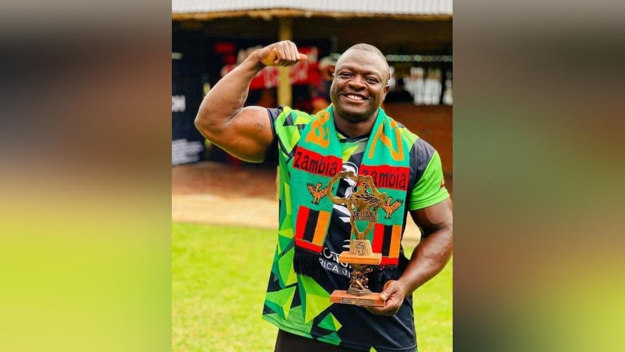 POLICE OFFICER HABEENZU CROWNED 2024 AFRICAN STRONGMAN CHAMPION - Zambia