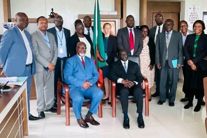 MOH WELCOMES NEW WHO COUNTRY REP - Zambia