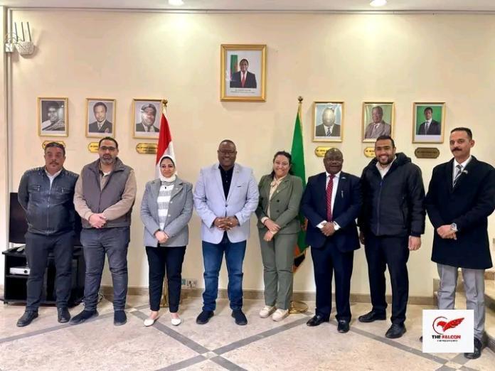 MULAMBO HAIMBE ENGAGES WITH STAFF AT ZAMBIAN MISSION IN CAIRO - Zambia