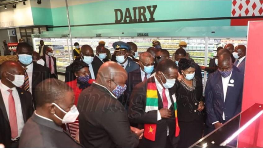President Mnangagwa Commissions Madokero Mall - zimbabwe President Mnangagwa Commissions Madokero Mall - zimbabwe
